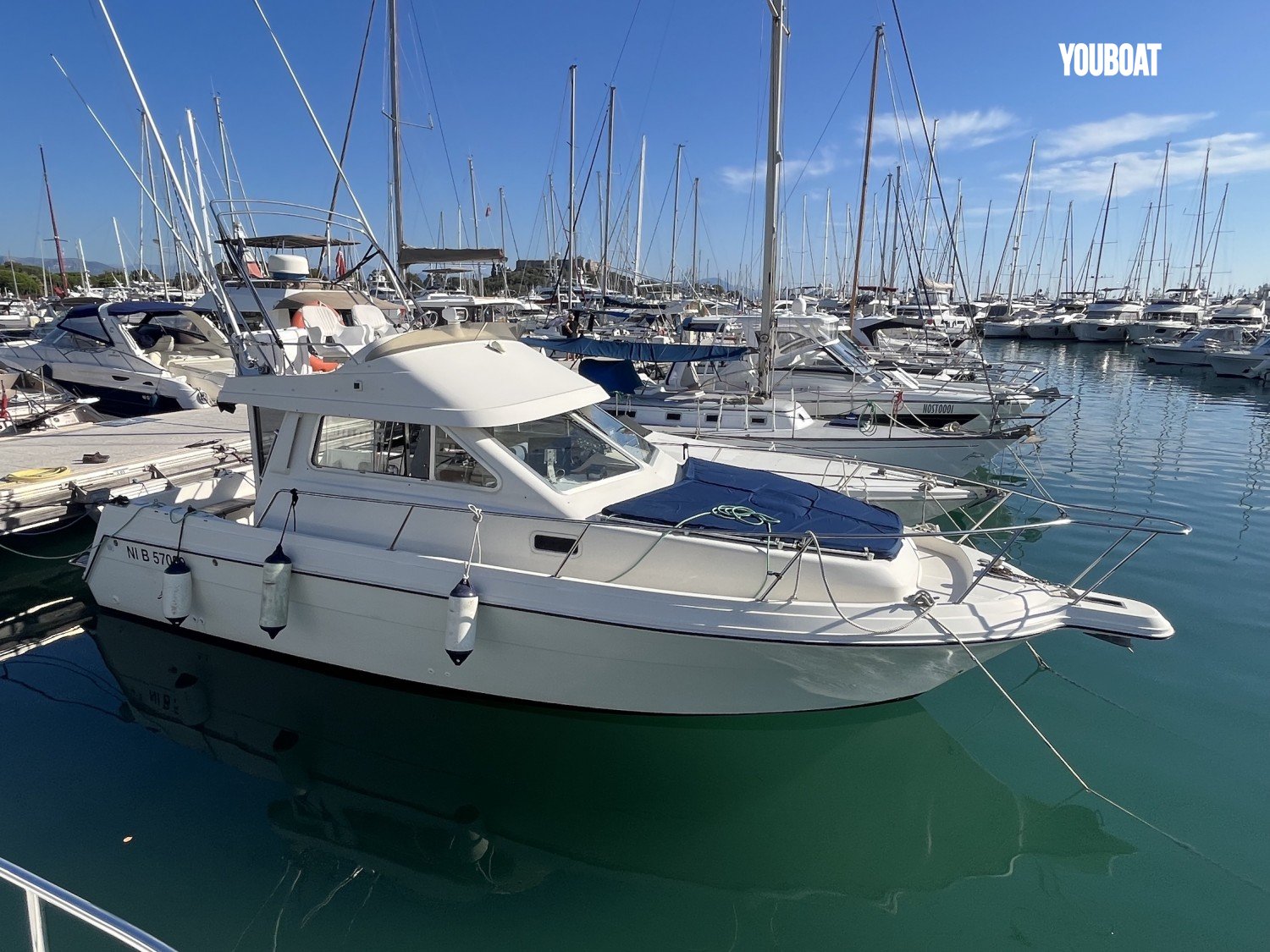 Vente Rodman 900 Fly occasion - Bateau à Moteur avec Cabine à Antibes ...